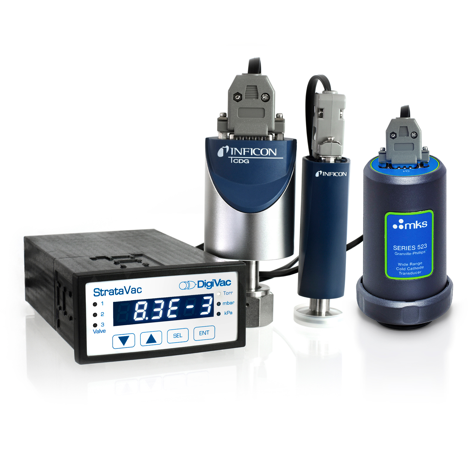 Multi-Gauge Vacuum Controller combine control up to 3 sensors| StrataVac