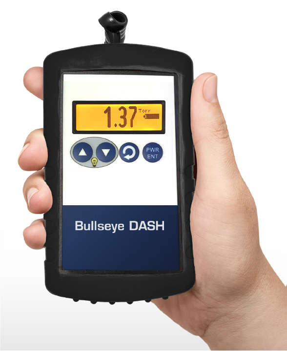 Portable Capacitance Manometer Gauge | Bullseye DASH | Display, Power