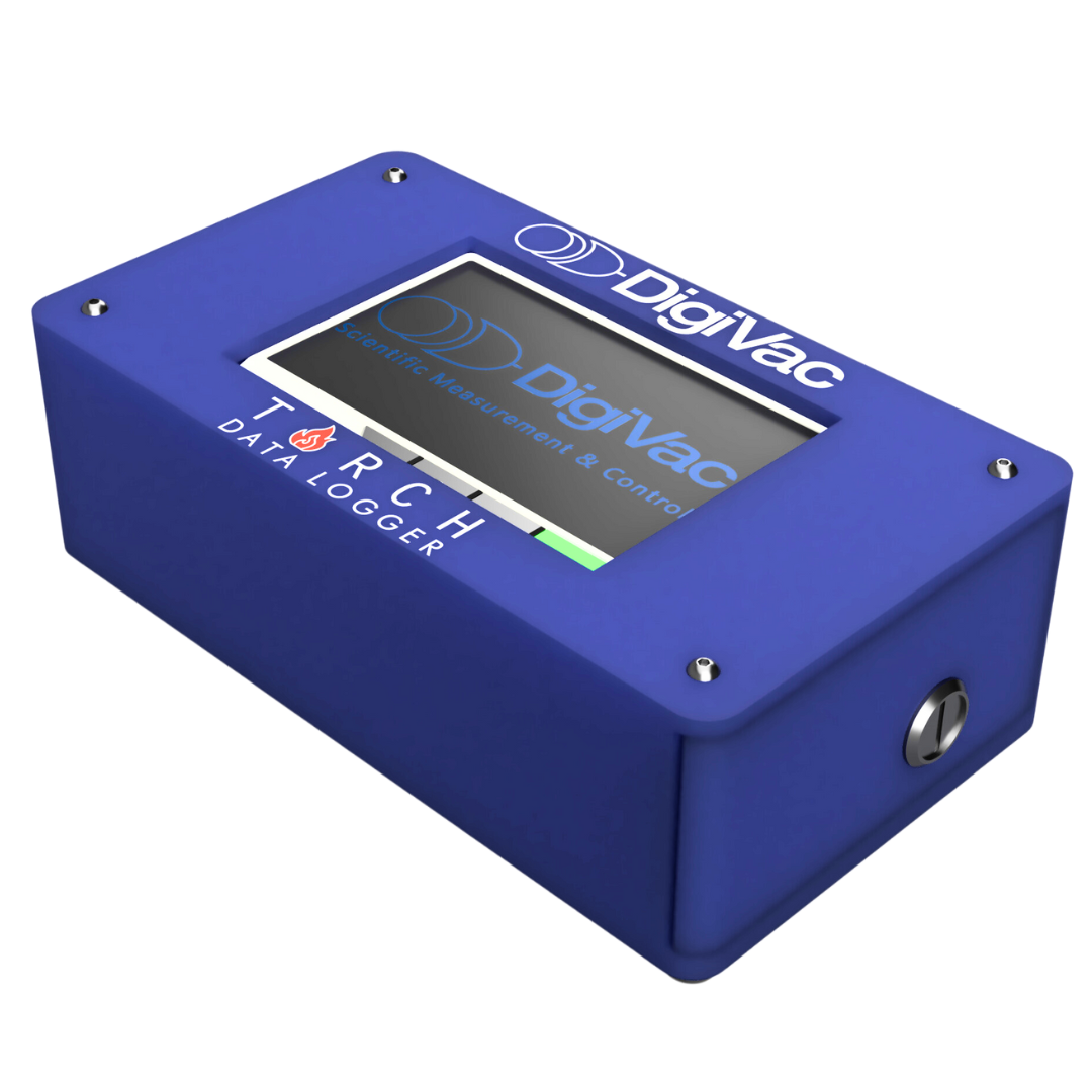 Torch Data Logger | Secure Vacuum & Temperature data logger